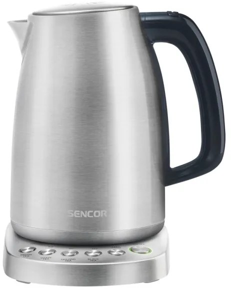 Sencor - Rychlovarná konvice s termoregulací 1,7 l 2200W/230V nerez