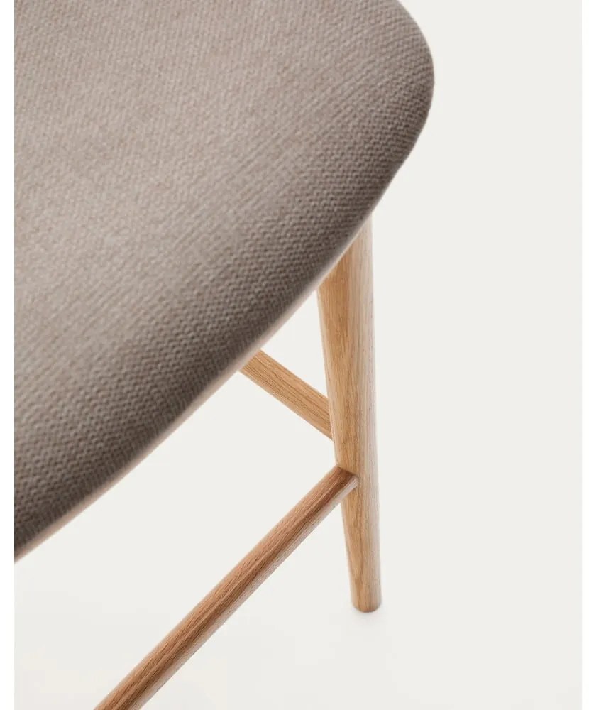Světle hnědá barová židle (výška sedáku 65 cm) Ciselia – Kave Home
