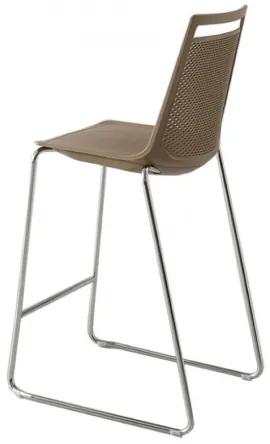 Gaber Plastová barová židle AKAMI ST Barva kostry chromová kostra Barva plastu Gaber černá 10