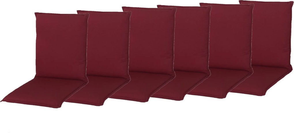 Doppler ELEGANT 2428 - set 6 ks polstrů na křeslo s nízkým opěradlem