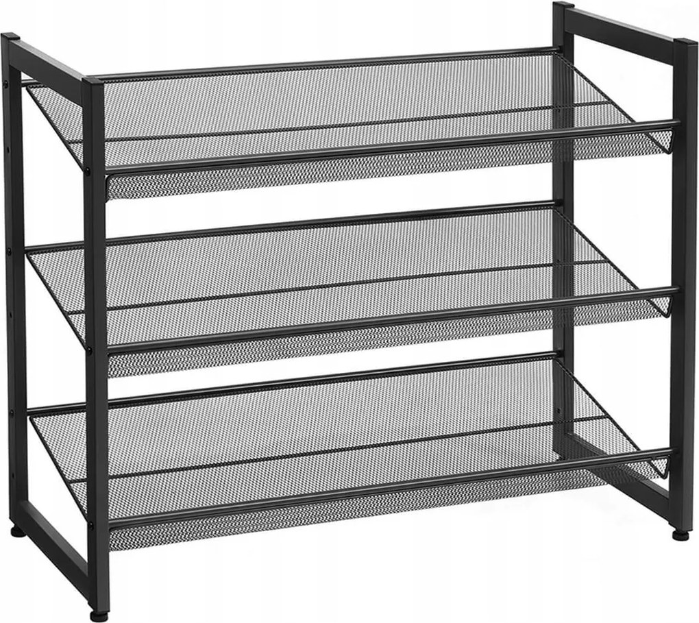 Kovový botník Diser černý