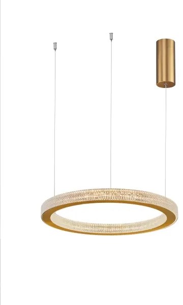 LED lustr Fiore 40 zlaté