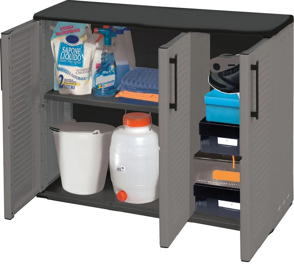ARTPLAST Easy E101-B Skříň nízká, šířka 102 cm