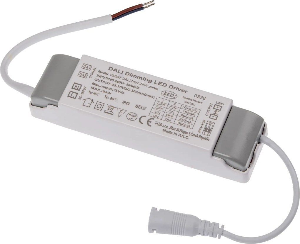 T-LED 102947 Stmívatelný DALI zdroj DALI24W