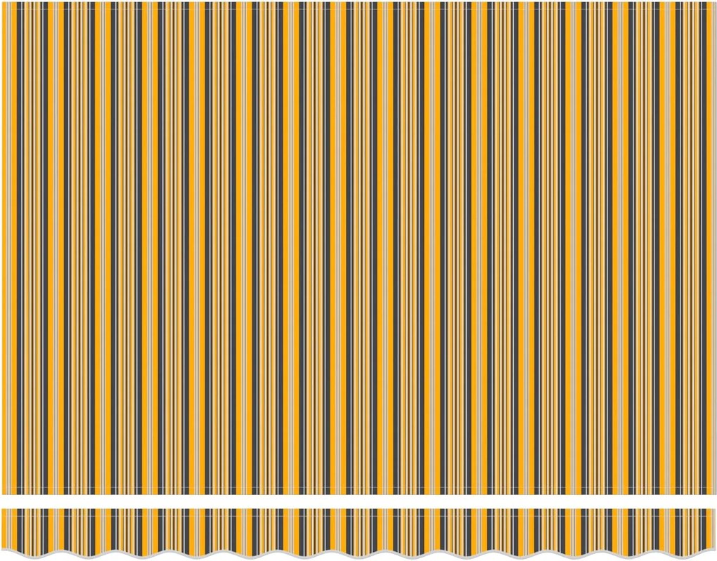 Stahovací markýza Vícebarevný 300 x 250 x 165 cm Textil a kov 3330030
