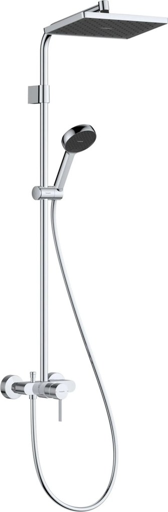Hansgrohe Activera Q - Sprchový set s baterií, 29x18 cm, 2 proudy, EcoSmart, chrom 28747000