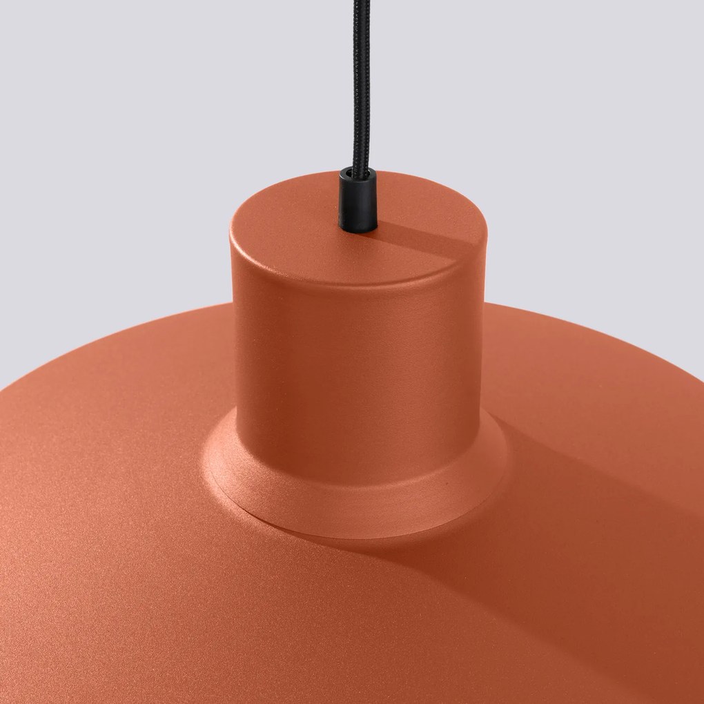 Sollux Lighting Závěsné svítidlo BILO okrově červené