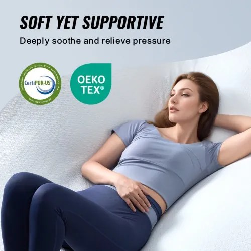 vršek matrace Memory Foam Odnímatelná a omyvatelná Queen tloušťka 76,2 mm