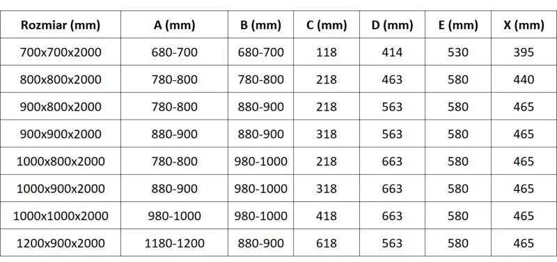 Mexen Exo, čtvrtkruhový sprchový kout s posuvnými dveřmi 100 x 100 cm, 6mm čiré sklo, černý profil, 8131-100-100-70-00