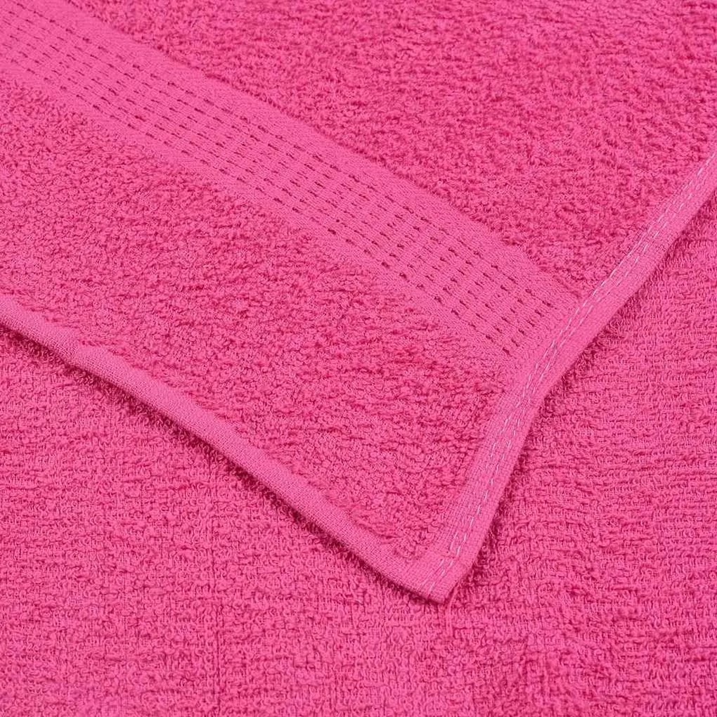 Ručníky pro hosty FROGN 4 ks růžové 30x50 cm 360 g/m² 137044