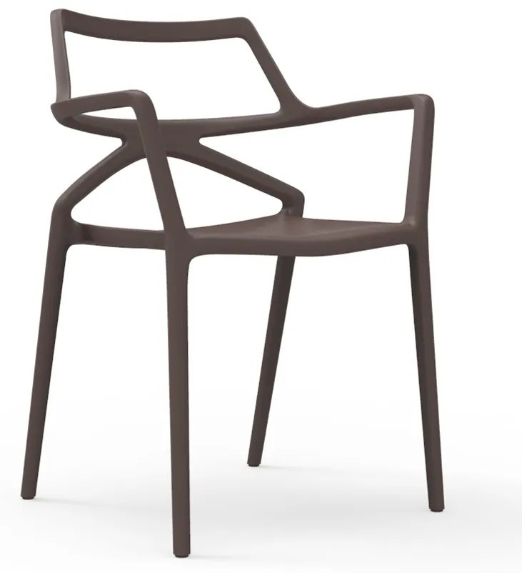 VONDOM - Židle DELTA - bronzová
