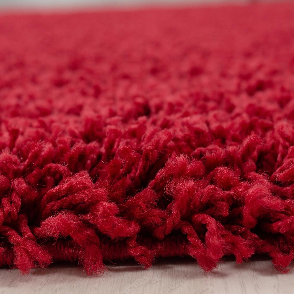 Ayyildiz koberce Kusový koberec Life Shaggy 1500 red ROZMĚR: 80x250