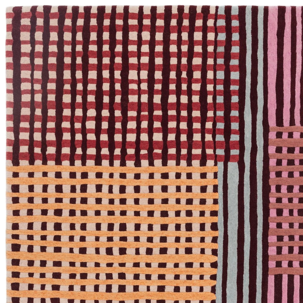 Tribeca Design Kusový koberec Kampa Red Multi Rozměry: 120x170 cm