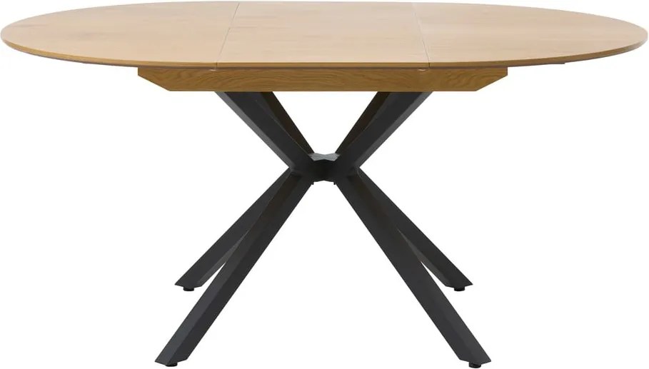 Kulatý rozkládací jídelní stůl s přídavnou deskou ø 120 cm Cesura – Unique Furniture