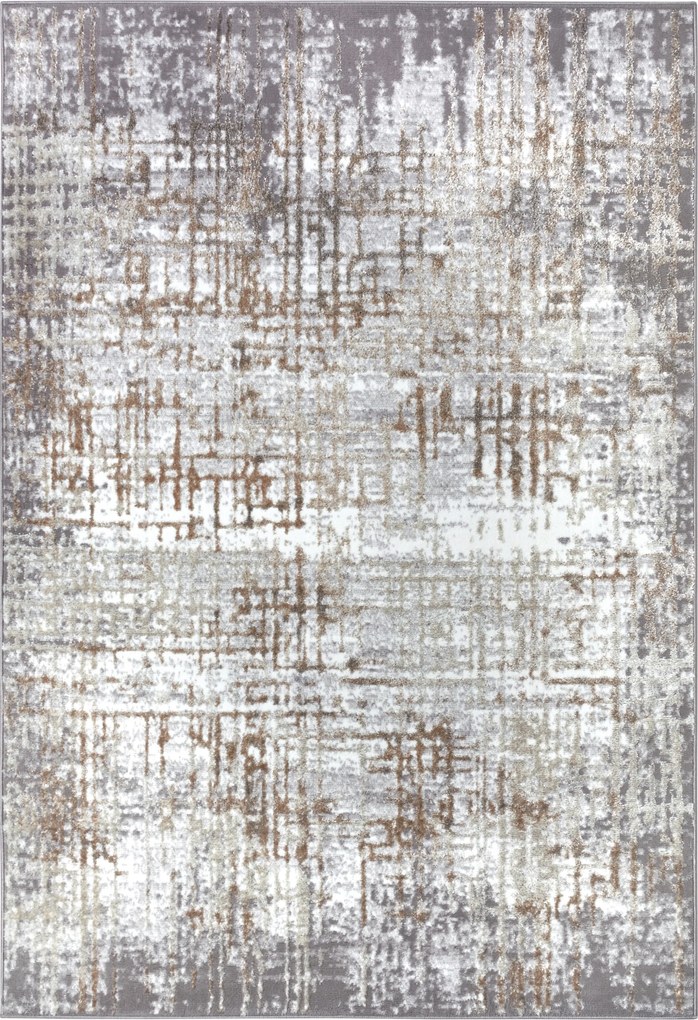 Kusový koberec Shine 105925 Abstract Cream Grey, 160x235, šedá, obývacia izba, Hanse Home