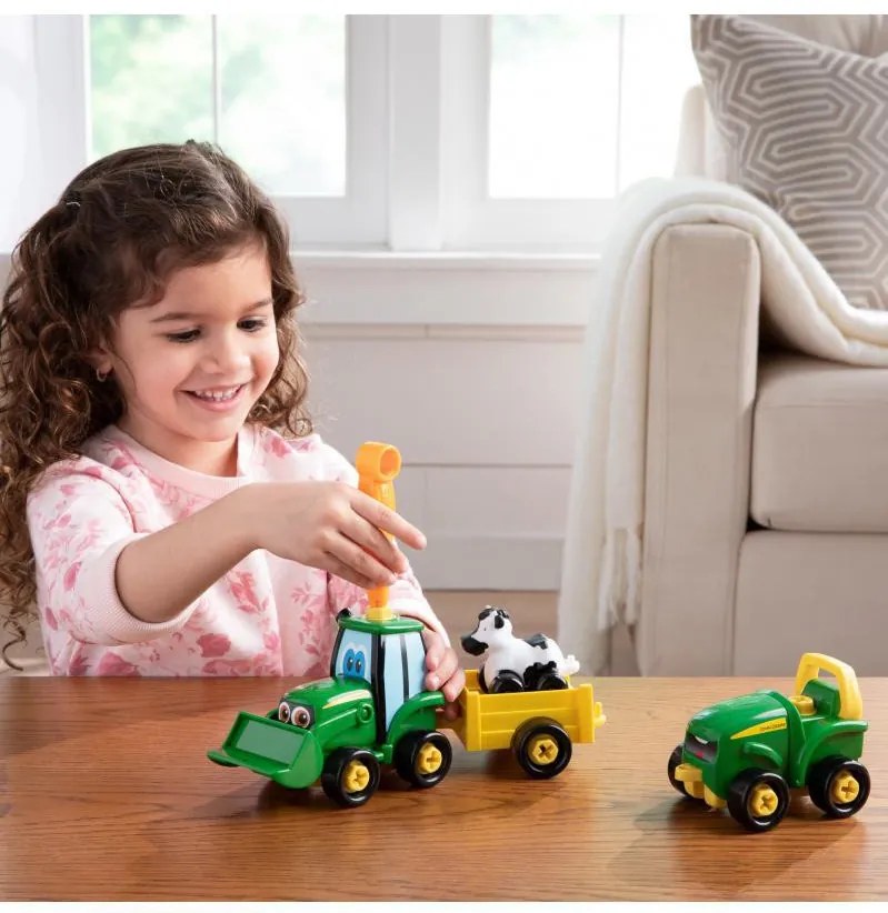 John Deere Kids - Postav si kamaráda - traktor Johny