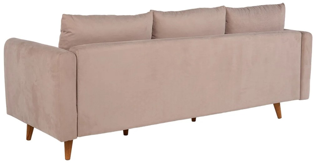Hanah Home Pohovka SOFIA světle hnědá 215 cm