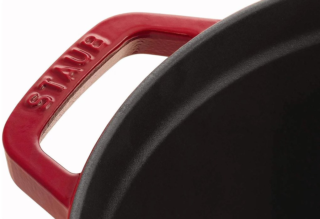 STAUB FRANCE Staub hrnec kulatý s poklicí 28cm, višňová, 6,7l