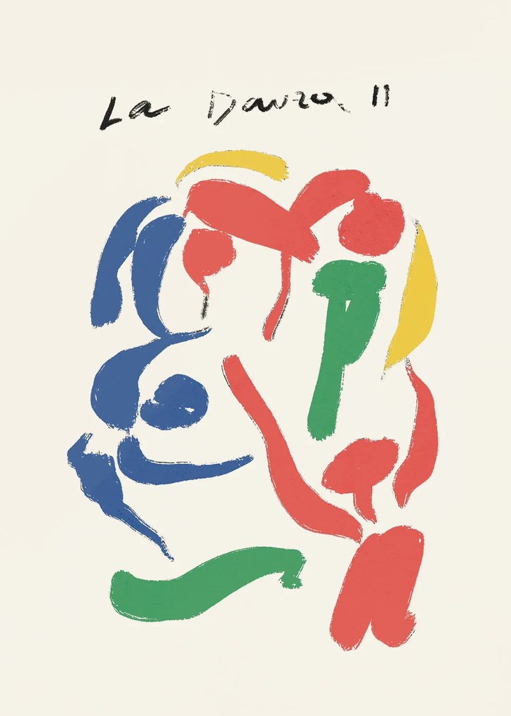 The Poster Club Plakát La Danza II by Lucrecia Rey Caro 50x70