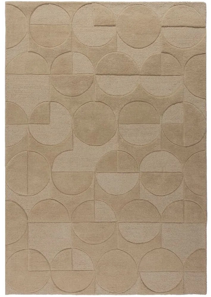 Flair Rugs, Kusový koberec Moderno Gigi Natural, 160x230, béžová, ložnice
