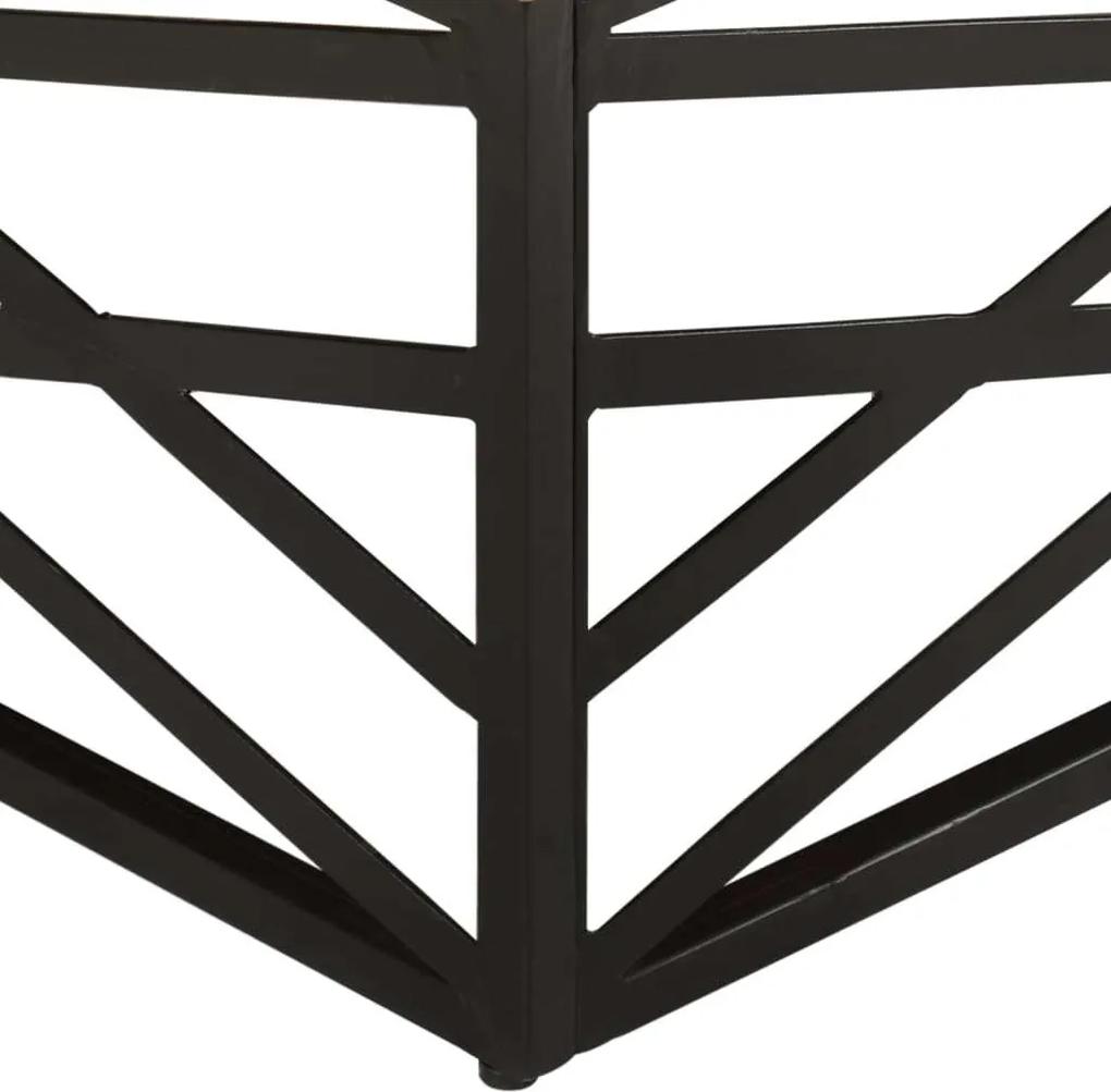 vidaXL Konferenční stolek 68 x 68 x 35 cm masivní recyklované dřevo [330075]