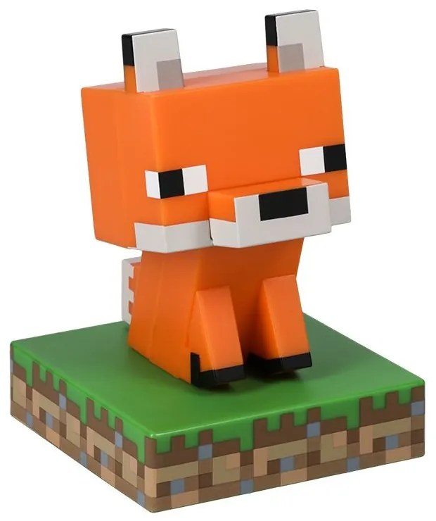 Figurka minecraft - fox icon - lampa dekorativní