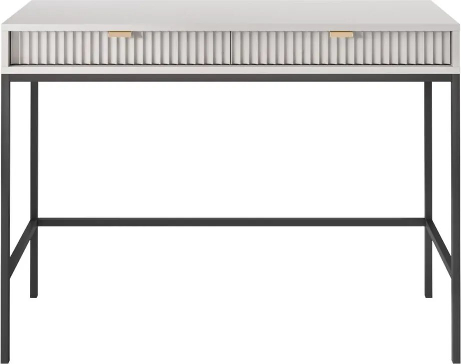 Toaletní stolek Nova (T104), konzole do předsíně, šedá/černá