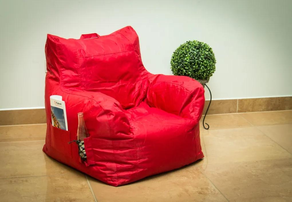 Omni Bag Arm chair 65x66x75 červený