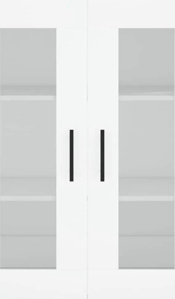 vidaXL Skříň highboard 69,5 x 34 x 180 cm kompozitní dřevo [3198297] Barva: Bílá