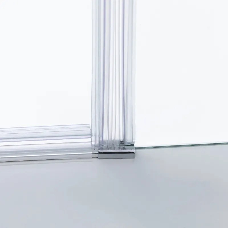 BPS-koupelny Čtvercový sprchový kout HYD-SK1390B 90x90 chrom/transparent - bez vaničky