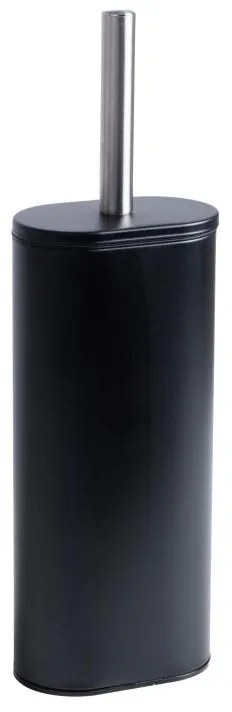 Erga Malavi, silikonový WC kartáč na postavení, černá, ERG-YKA-CH.MALAVI-BLK