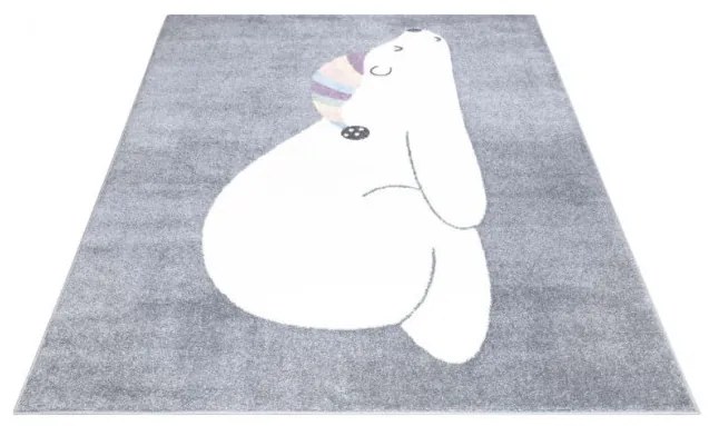 Dětský koberec Anime 921 šedý