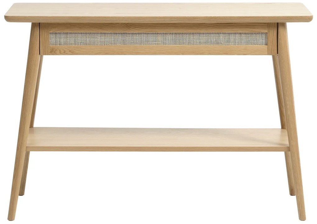Designová konzole Tallys 110 cm přírodní dub