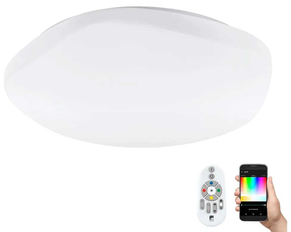 Eglo Eglo 97921 - LED RGB Stmívatelné stropní svítidlo TOTARI-C LED/34W/230V + DO EG97921