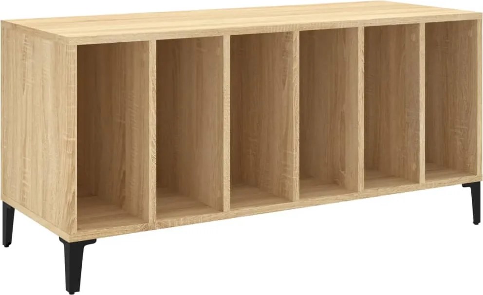 vidaXL Skříňka na LP desky dub sonoma 100x38x48 cm kompozitní dřevo