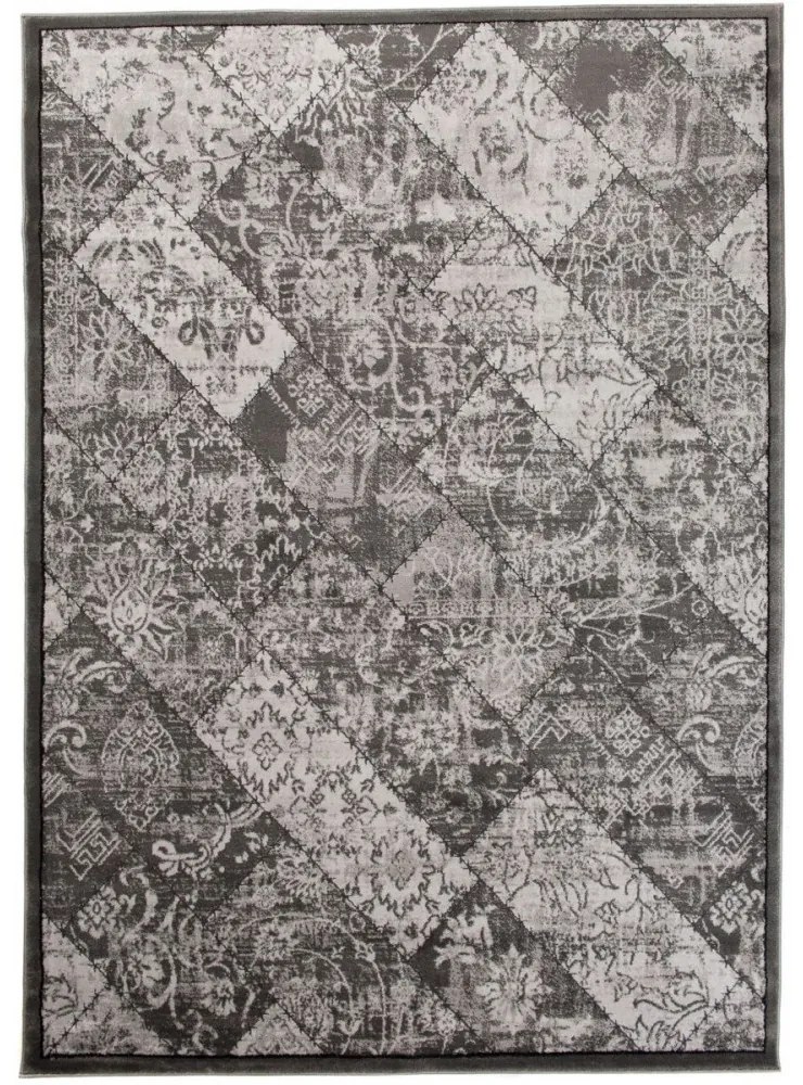 Kusový koberec Bou šedý, Velikosti 80x150cm