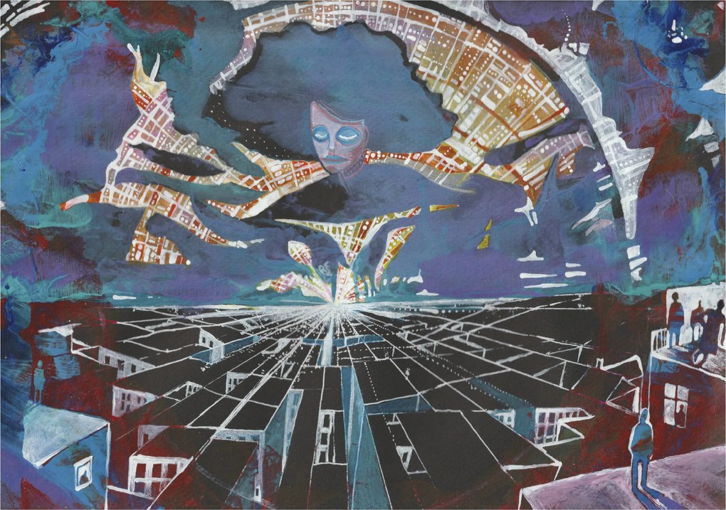 Jakub König | Madona Rám: Bílý, Velikost: 40 x 60 cm
