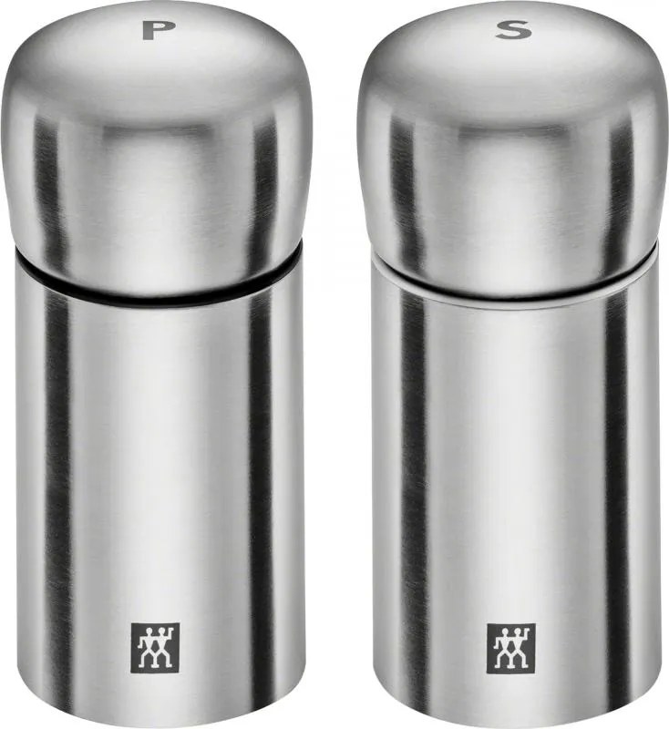 Zwilling Spices mlýnek na pepř a sůl set 2 ks 5,2x10 cm nerez