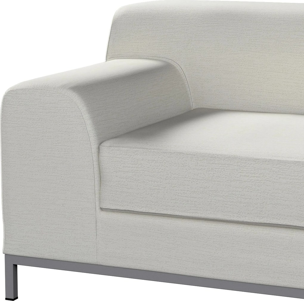 Potah na pohovku IKEA , levé provedení Kramfors 2-místná barva šedá látka lesklé, pletený vzor, sametová