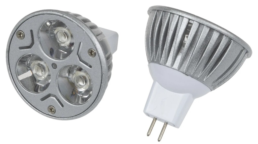 T-LED 02204 Barevná LED žárovka MR16 3x1W60 Žlutá