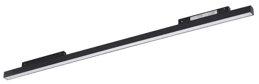 LED svítidlo do lišty Alfa Saga Track Magnetic 36W 3000K černá