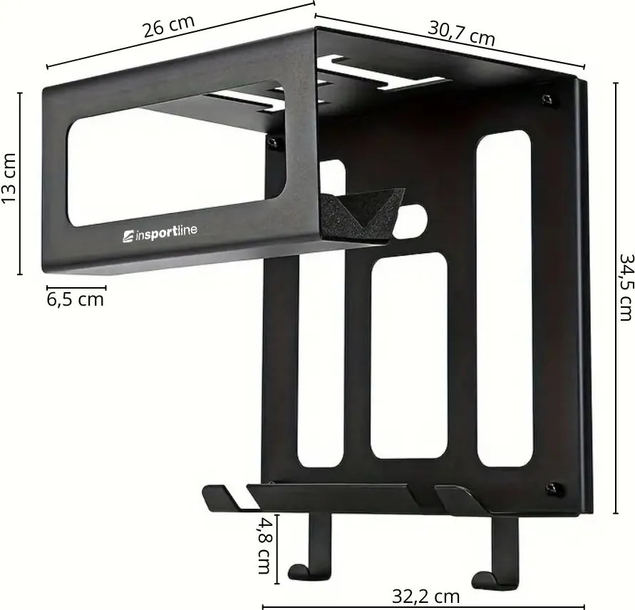 Multifunkční nástěnný držák na kolo inSPORTline ISL Bikraft