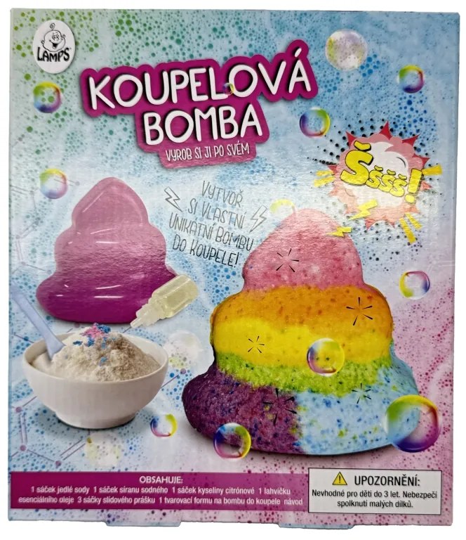 Výroba koupelových bomb