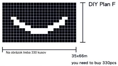 Nálepky na stenua samolepky srdce I SENTOP FA-501 FA501