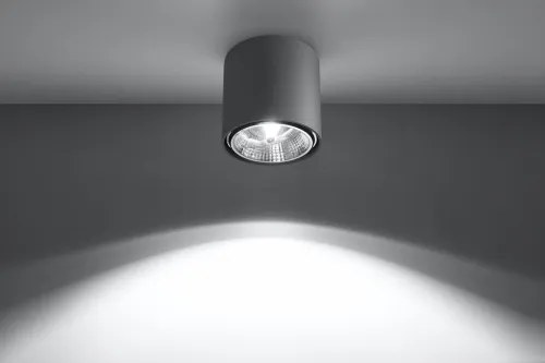 Stropní svítidlo SOLLUX Tiube GU10 1x40W bez zdroje SL.0696 šedá