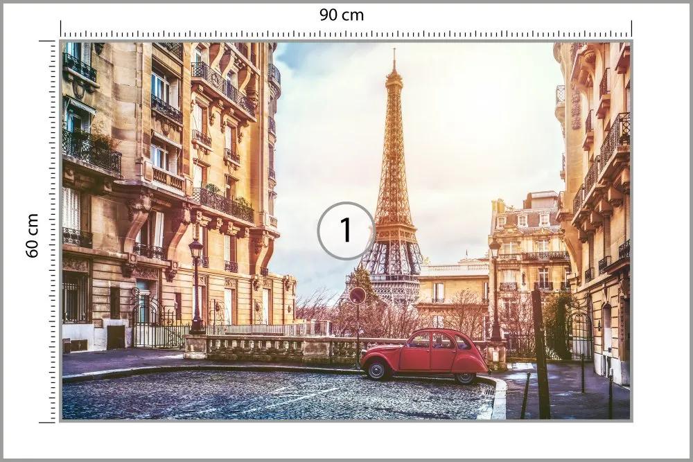 Fototapeta Paříž Eiffelova Věž Hladký vinyl 90x60