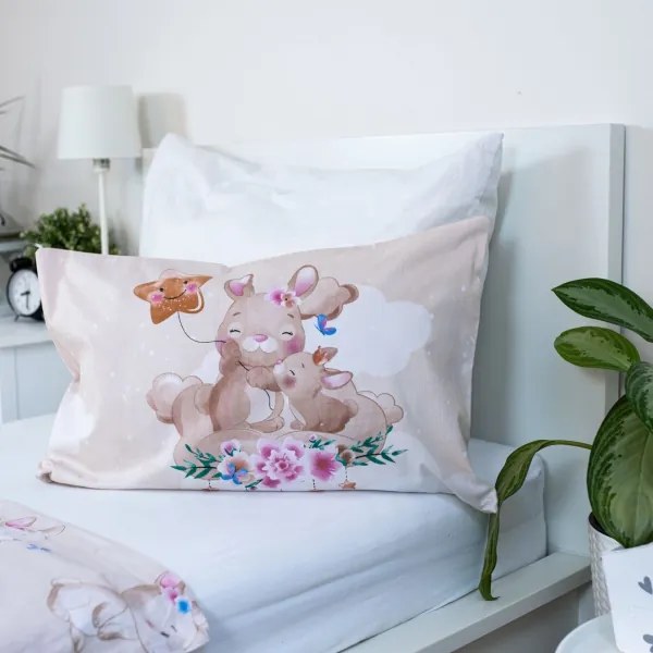 Jerry Fabrics Povlečení do postýlky Bunny Star baby 100x135, 40x60 cm