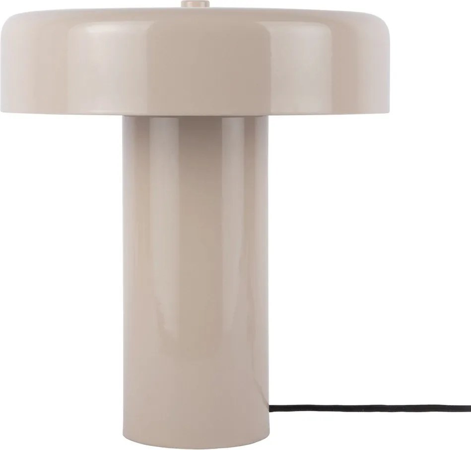 Béžová kovová stolní lampa (výška 26 cm) Riqueza Palo – Leitmotiv