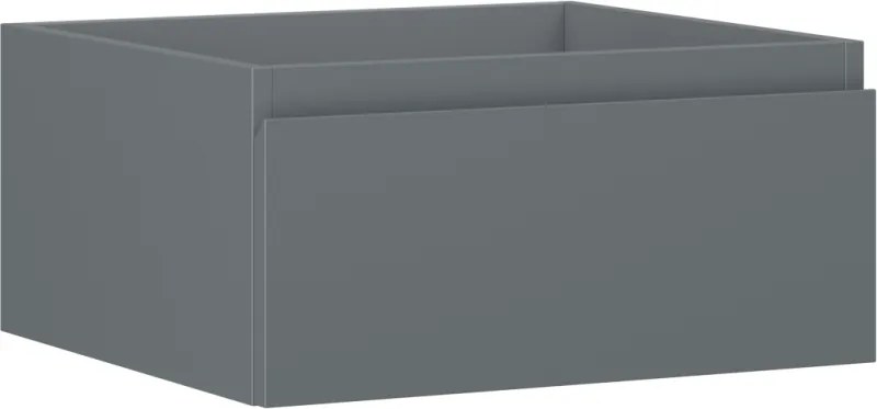 Mexen Orio, koupelnová skříňka 50 cm, 1 zásuvka, grafitová matná, 91A10-05023-1-BF66
