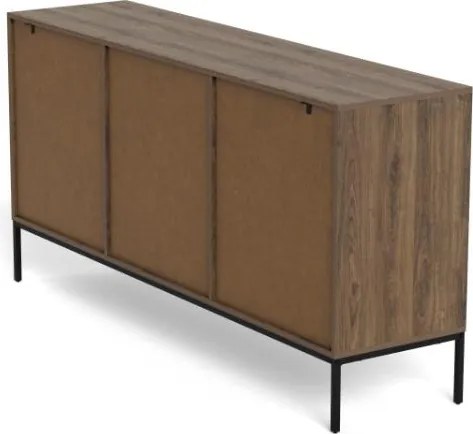 Komoda Palmdale 158 cm dub kouřový